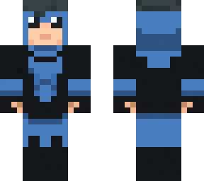 Blue Suit Invincible | Minecraft Skin