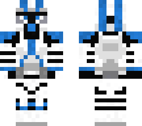 Clone Trooper 501st | Minecraft Skin