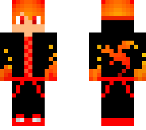 Fire boy | Minecraft Skin