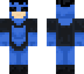 blue invincible | Minecraft Skins