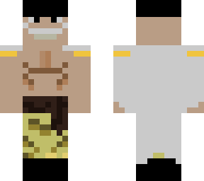 one piece white beard | Minecraft Skin