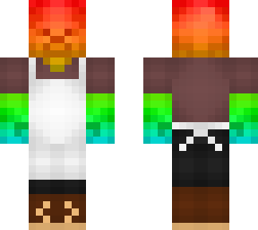 Rainbow Steve (Outfit) | Minecraft Skin
