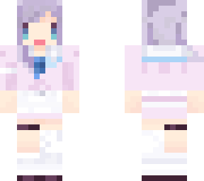 Saki Vtuber | Minecraft Skin