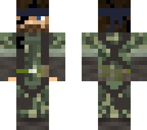 solid snake | Minecraft Skins