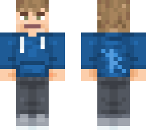 Zane New Haircut with Edgerunners (Cyberpunk) Logo | Minecraft Skin