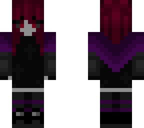 Goth red/purple | Minecraft Skin