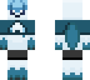 Hakkim Glaceon | Minecraft Skin