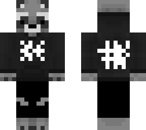 Monxx Raccoon | Minecraft Skin