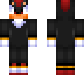 shadow the hedgehog | Minecraft Skins