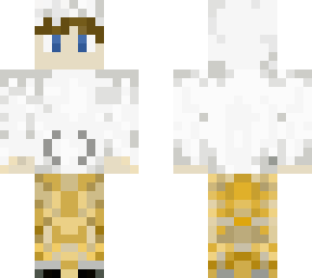 boy fluffy hair custom fixed eyes | Minecraft Skin