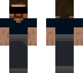 Detailed Dark Steve With Sunglasses | Minecraft Skin