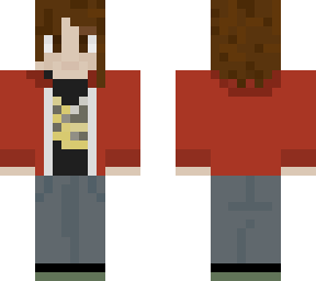 Elliott smith red jacket | Minecraft Skin