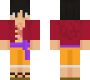 luffy 3d | Minecraft Skins