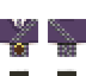 purple tartan Scottish kilt | Minecraft Skin