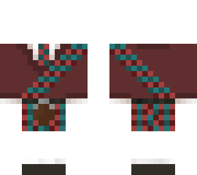 red tartan Scottish kilt | Minecraft Skin