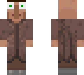 Shocked villager | Minecraft Skin