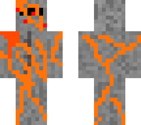 VOLCANO MAN | Minecraft Skin