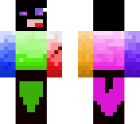 Black belt Neon hawk | Minecraft Skin