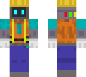 Scientist Computer head | Minecraft Skin