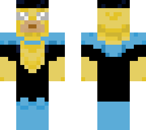 invincible (mask removable) | Minecraft Skin