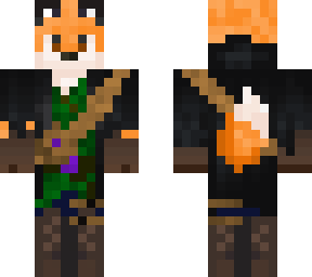 Medieval Fox (dagger) | Minecraft Skin