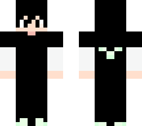 Minecraft black and white skin | Minecraft Skin