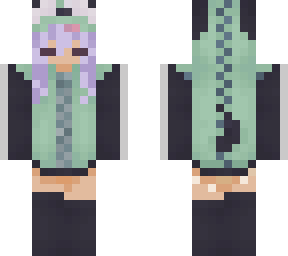 Purple gir | Minecraft Skin