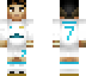 Cristiano Ronaldo RealMadrid | Minecraft Skin
