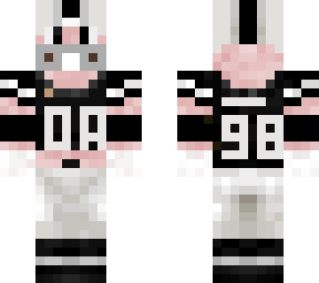 Maxx Crosby - Raiders | Minecraft Skin