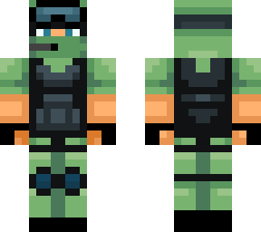 Minecraft Soldier Hive Style | Minecraft Skin
