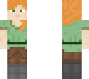Old Alex no left arm | Minecraft Skin