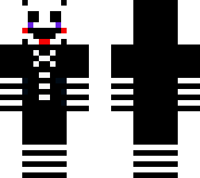 puppit smashed mask under the other mask | Minecraft Skin