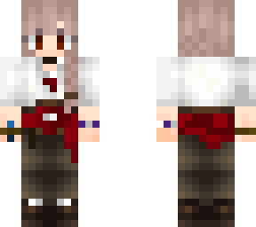 Red Sash | Minecraft Skin