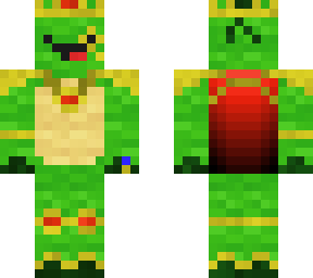Turtle rich King | Minecraft Skin
