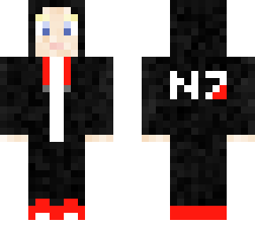 Updated N7 hoodie | Minecraft Skin