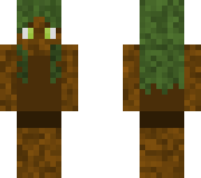 Wood Nymph Girl (2) | Minecraft Skin