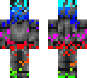 Chaos steve cracked | Minecraft Skin