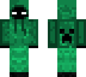 Creeper player | Minecraft Skin