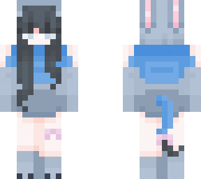 Cute Rabbit Girl | Minecraft Skin