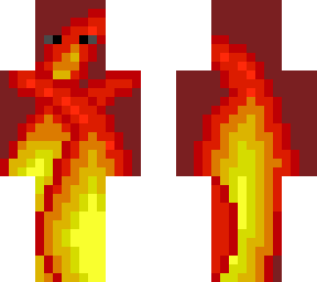 Fire Skin | Minecraft Skin