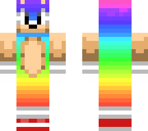 hyper sonic | Minecraft Skins