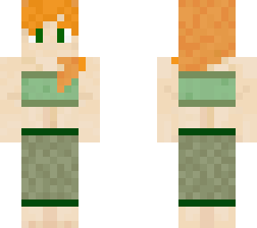 Jungle BPS Alex (Alex and Steve Adventures Style) | Minecraft Skin
