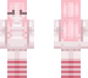Pink girl. | Minecraft Skin