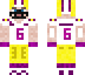 What if Sam Hubbard with the LSU tigers | Minecraft Skin