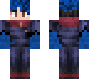yuji blue flash | Minecraft Skin