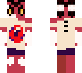 Blitzo (Helluva Boss Sinsmas) | Minecraft Skin