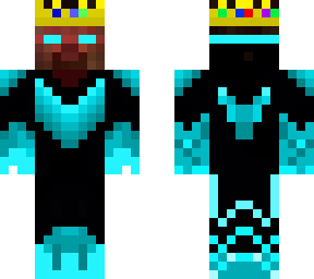 Darkliyang official skin (cyan) | Minecraft Skin