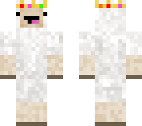 Derp Sheep with Crown | Minecraft Skin