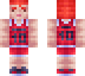 Hanamichi Sakuragi | Minecraft Skin