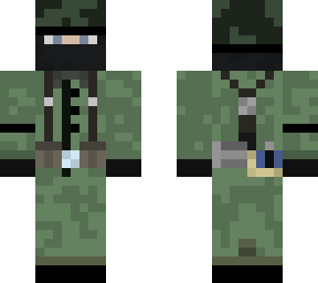 WW2 German Whermacht KAR98 rifleman winter coat | Minecraft Skin
